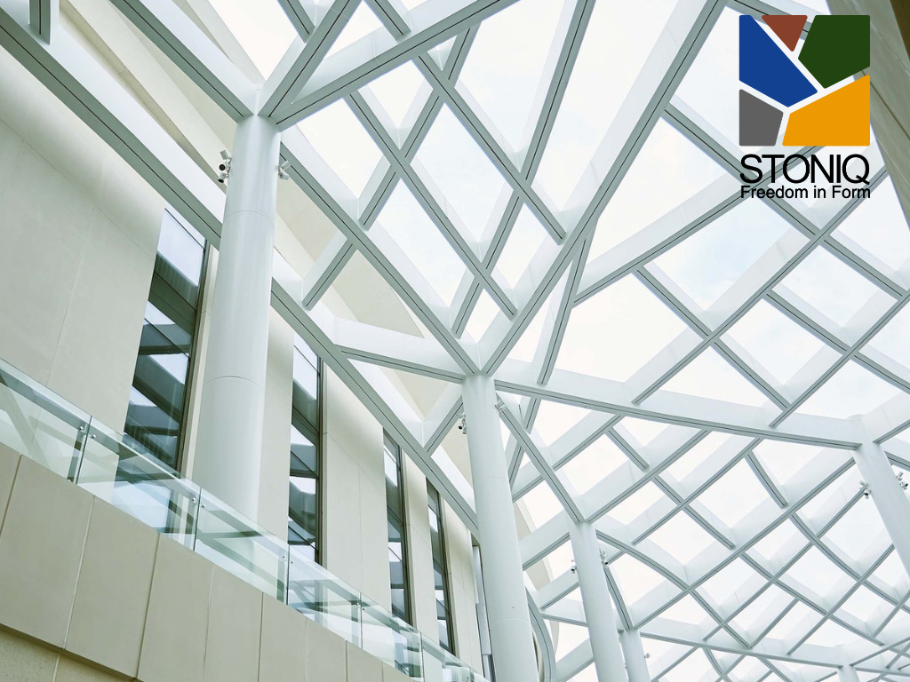Glassfibre reinforced concrete (GRC)